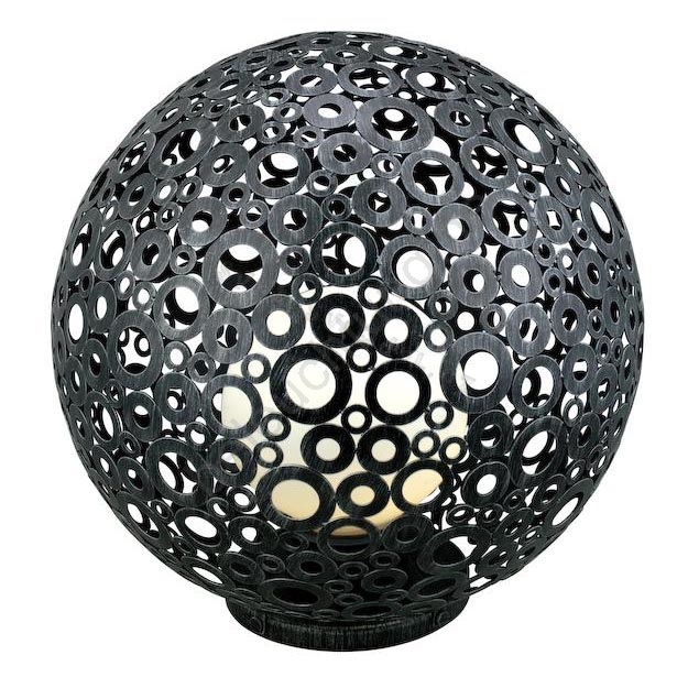 Außenleuchte FERROTERRA silber/schwarz Patina | Beleuchtung.de