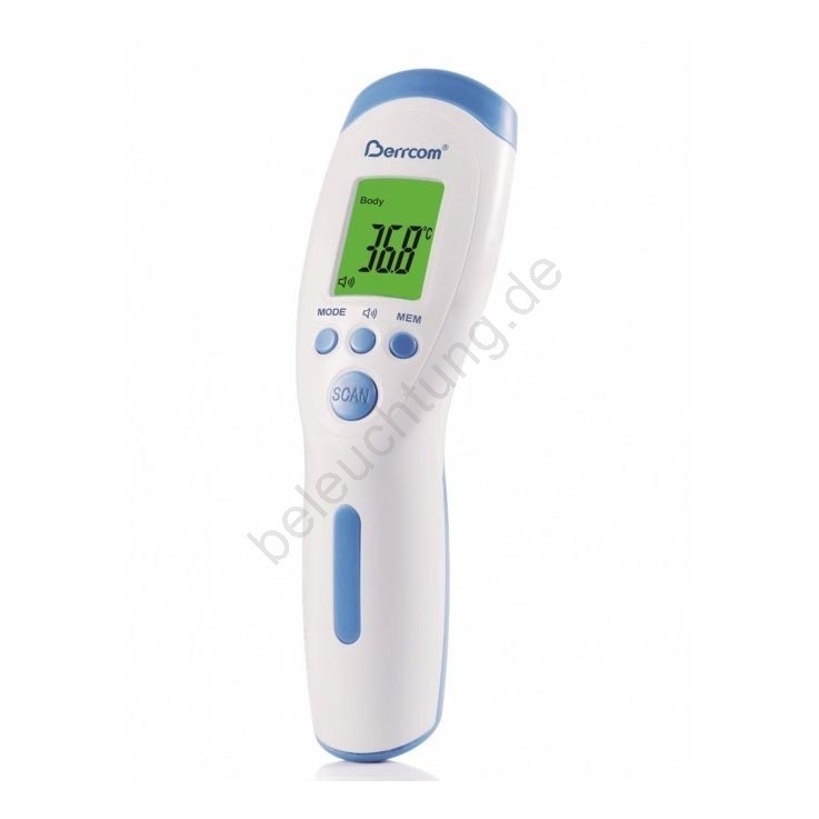 Berührungsloses Infrarot-Thermometer Berrcom JXB-182 2×AA | Beleuchtung.de