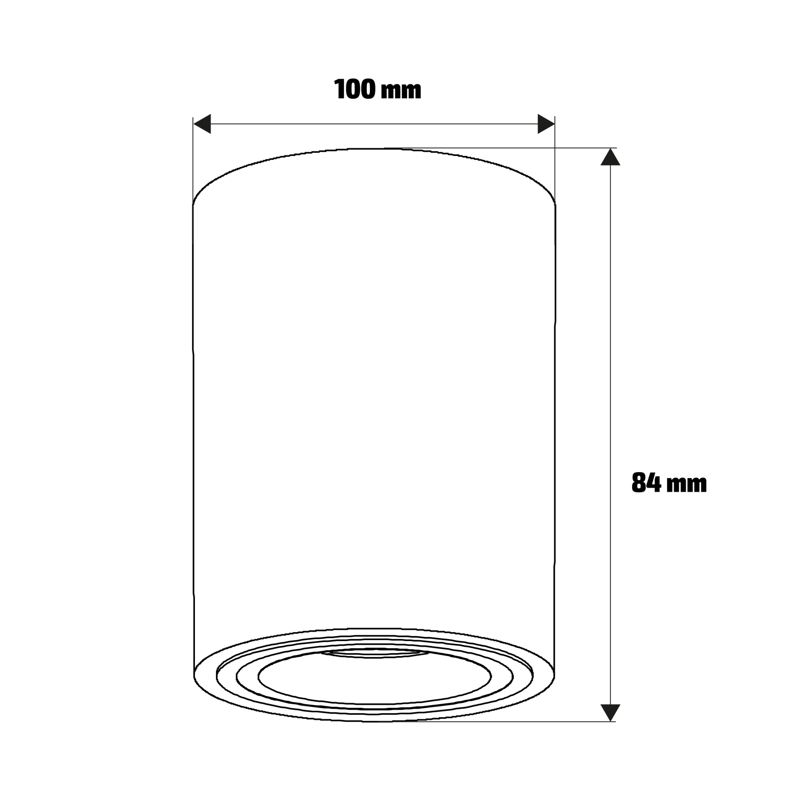 Brilagi - LED RGBW, dimmbarer Einbauspot MIA 1xGU10/30W/230V 100x80 mm ...