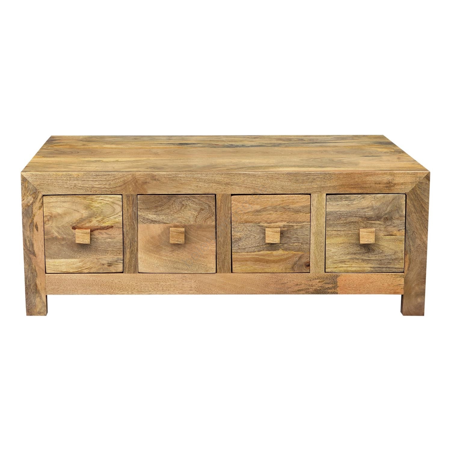 Couchtisch HINA 110x60 cm Massivholz/Mangobaum | Beleuchtung.de