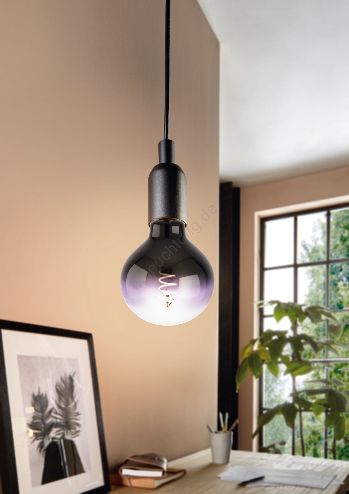 Dimmbare LED-Glühbirne G125 E27/4W/230V 1800K – Eglo 12557 | Beleuchtung.de