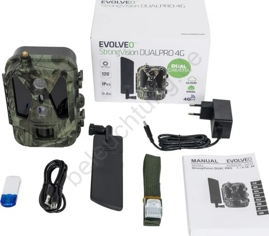 Evolveo - StrongVision Dual PRO 4G, Wildkamera mit Sendefunktion, 16 GB ...