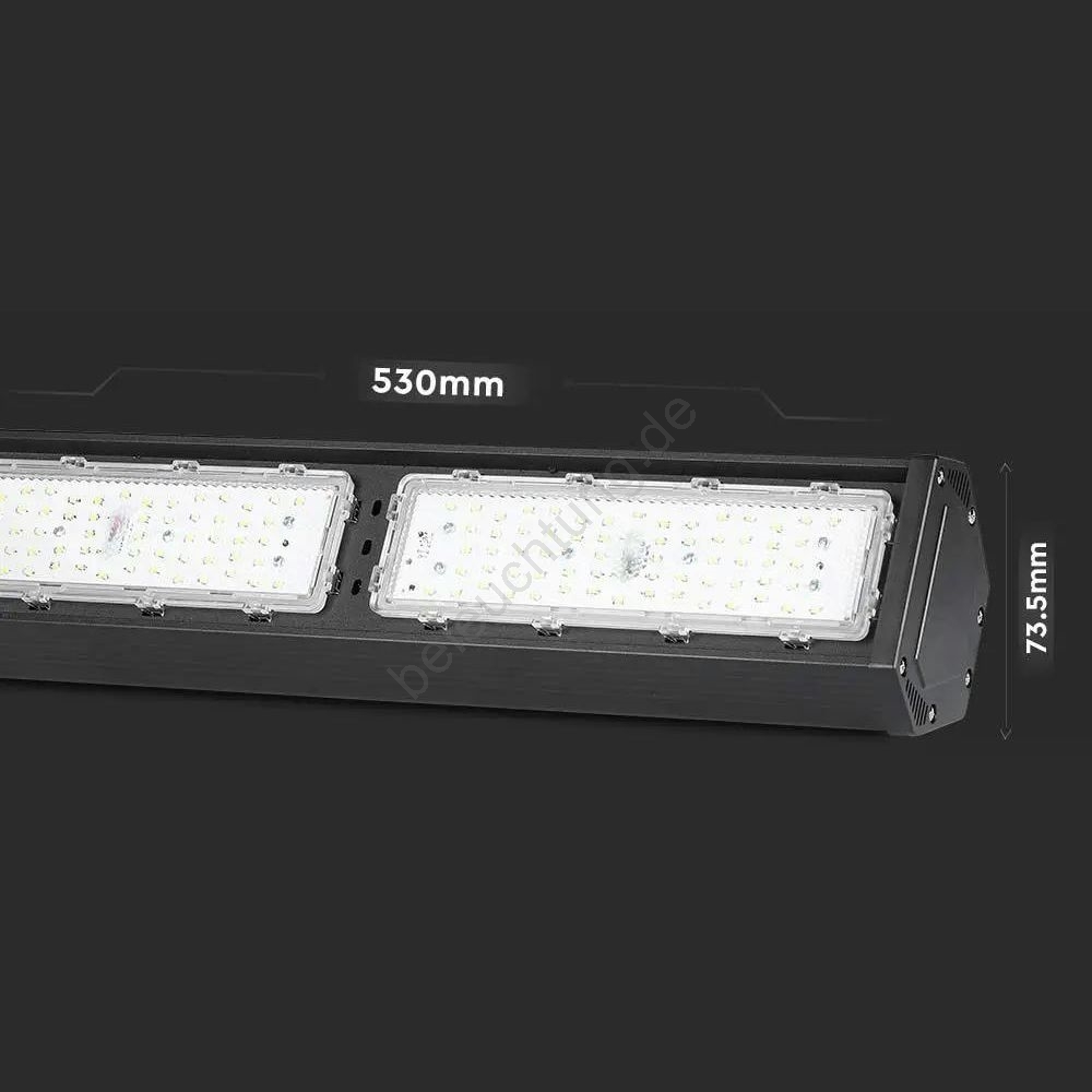 Hochleistungs-Lichtleiste High Bay SAMSUNG CHIP LED/100W/230V 6500K ...