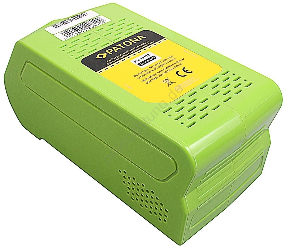 Immax - Akku Li-lon 4.000mAh/40V | Beleuchtung.de