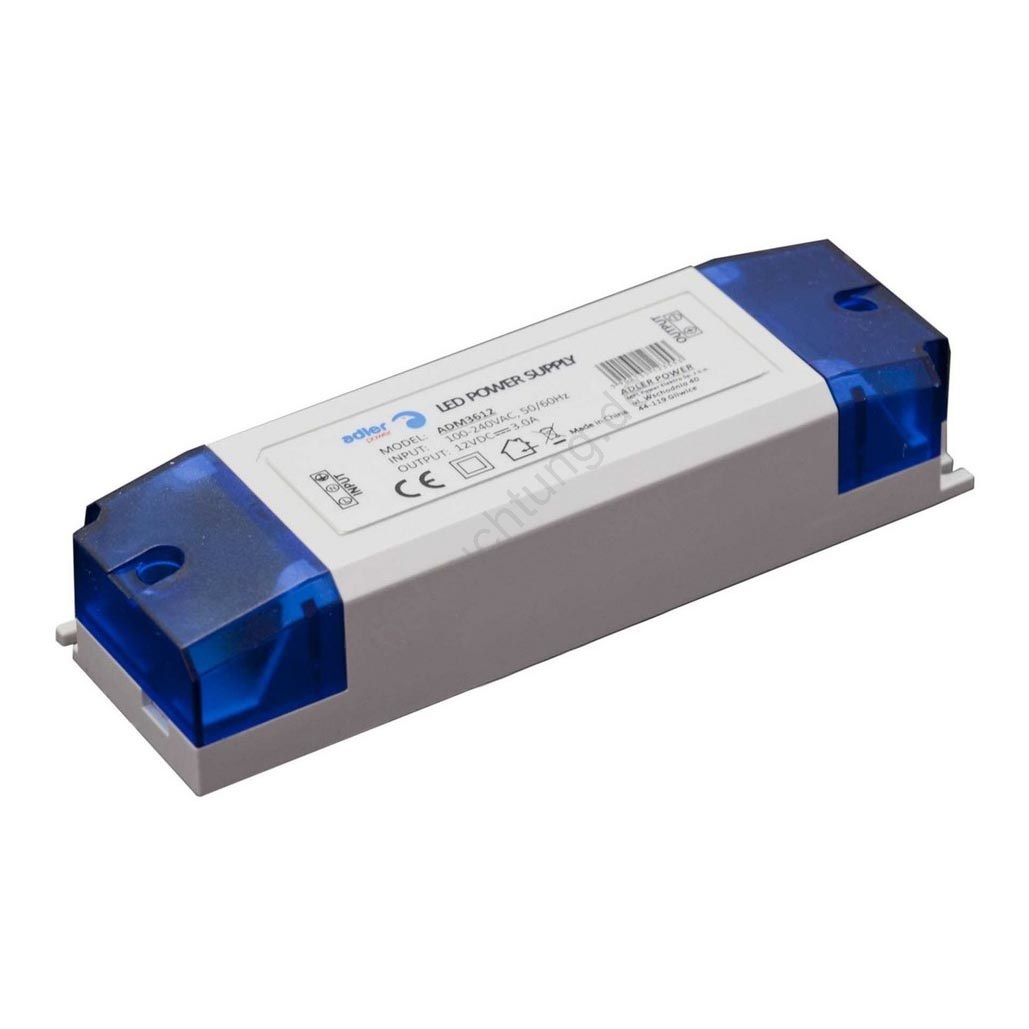 LED Elektronischer Transformator 36W/230V/12V | Beleuchtung.de