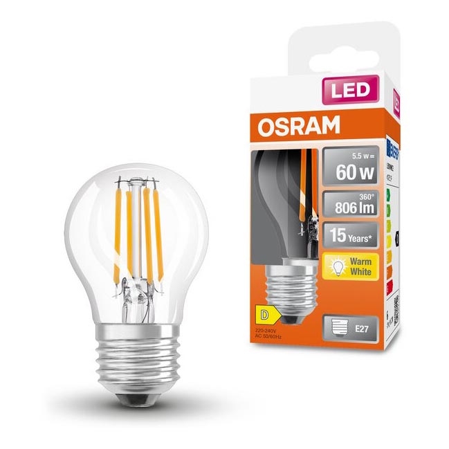 LED-Glühbirne VINTAGE A60 E27/2,5W/230V 2700K - Osram | Beleuchtung.de