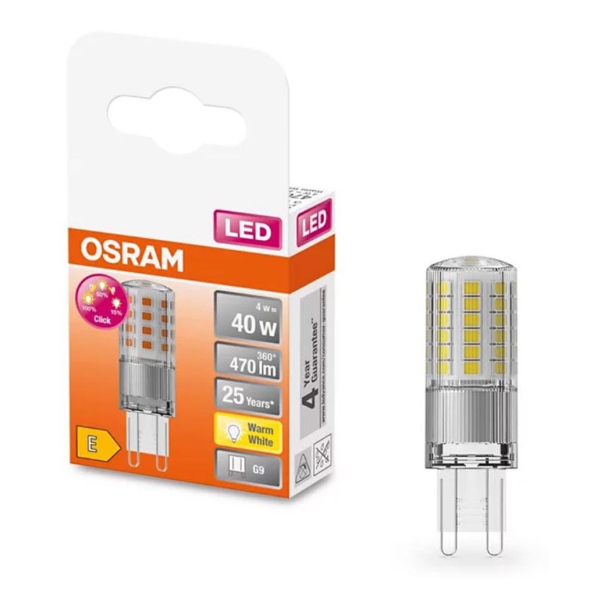 LED-Leuchtmittel G9/4W/230V 2700K - Osram | Beleuchtung.de