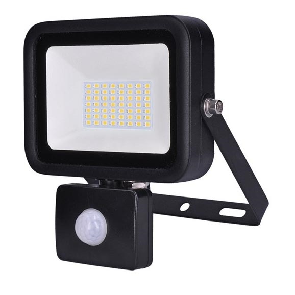 Solight WM-50WS-L − LED Reflektor mit Sensor PRO LED/50W/230V IP44 ...