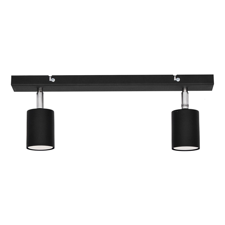 LED-Strahler TUNE 2xGU10/6,5W/230V schwarz | Beleuchtung.de