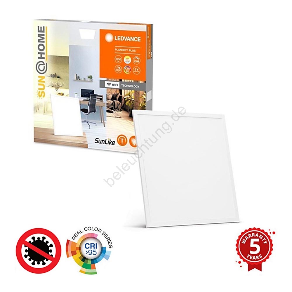 Ledvance - Dimmbare LED-Platte SUN@HOME PLANON LED/35W/230V Wi-Fi CRI ...