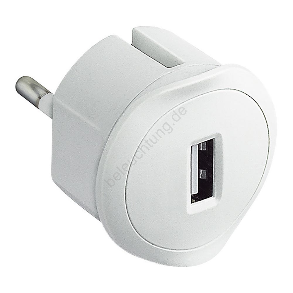 Legrand 50680 - Adapter USB in die Steckdose 230V/1,5A weiss ...