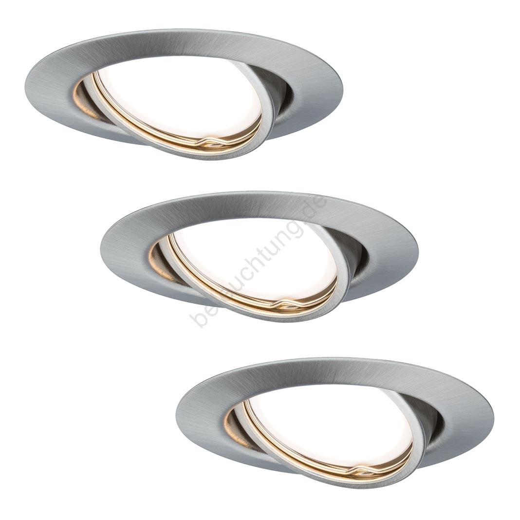 Paulmann 93846 - SET 3xLED-GU10/4,5W Einbauleuchte 230V | Beleuchtung.de Paulmann 93846 - SET 3xLED-GU10/4,5W Einbauleuchte 230V | Beleuchtung.de