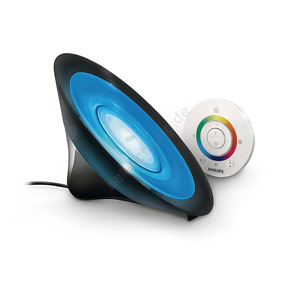 Philips 70998/30/PU - LED Tichslampe AURA BLACK LED/8W/230V ...