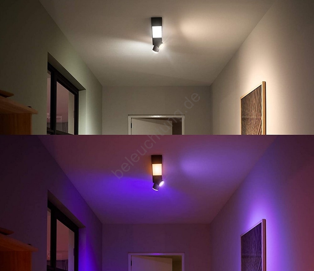 Philips - LED RGB Spotlight Hue CENTRIS LED/11W/230V + 2xGU10/5,7W ...