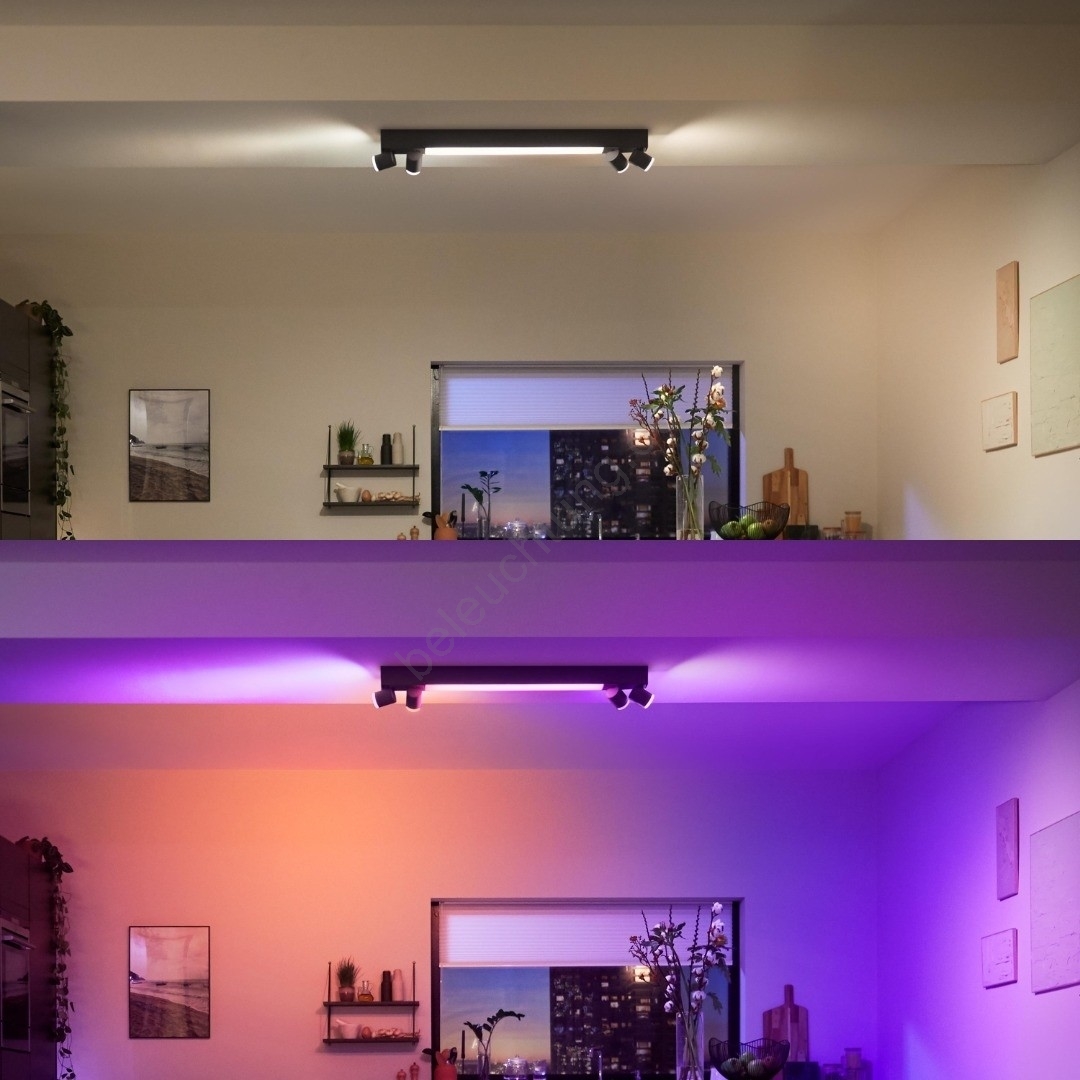Philips - LED RGB Spotlight Hue CENTRIS LED/40W/230V + 4xGU10/5,7W ...