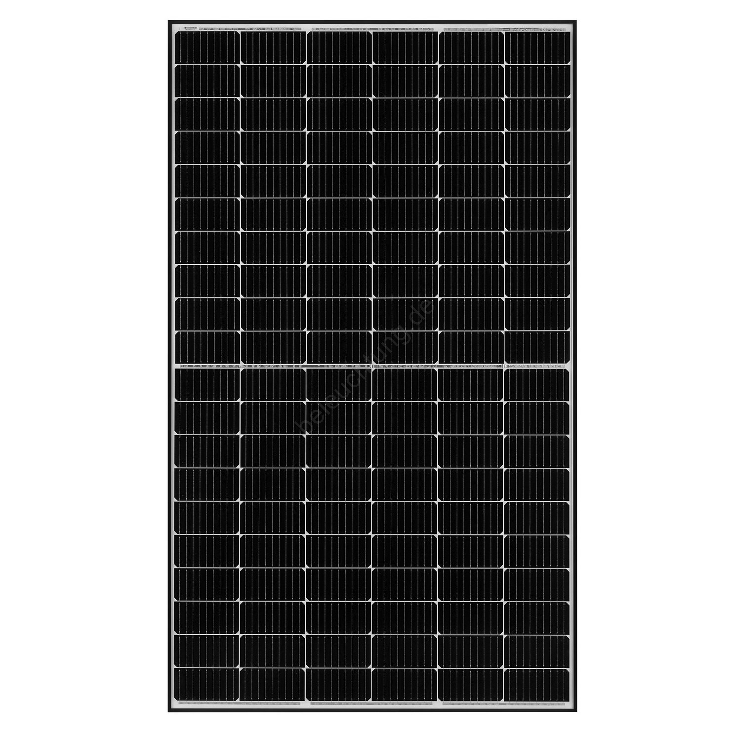 Photovoltaik-Solarpanel JA SOLAR 380Wp schwarzer Rahmen IP68 Halbzellen ...