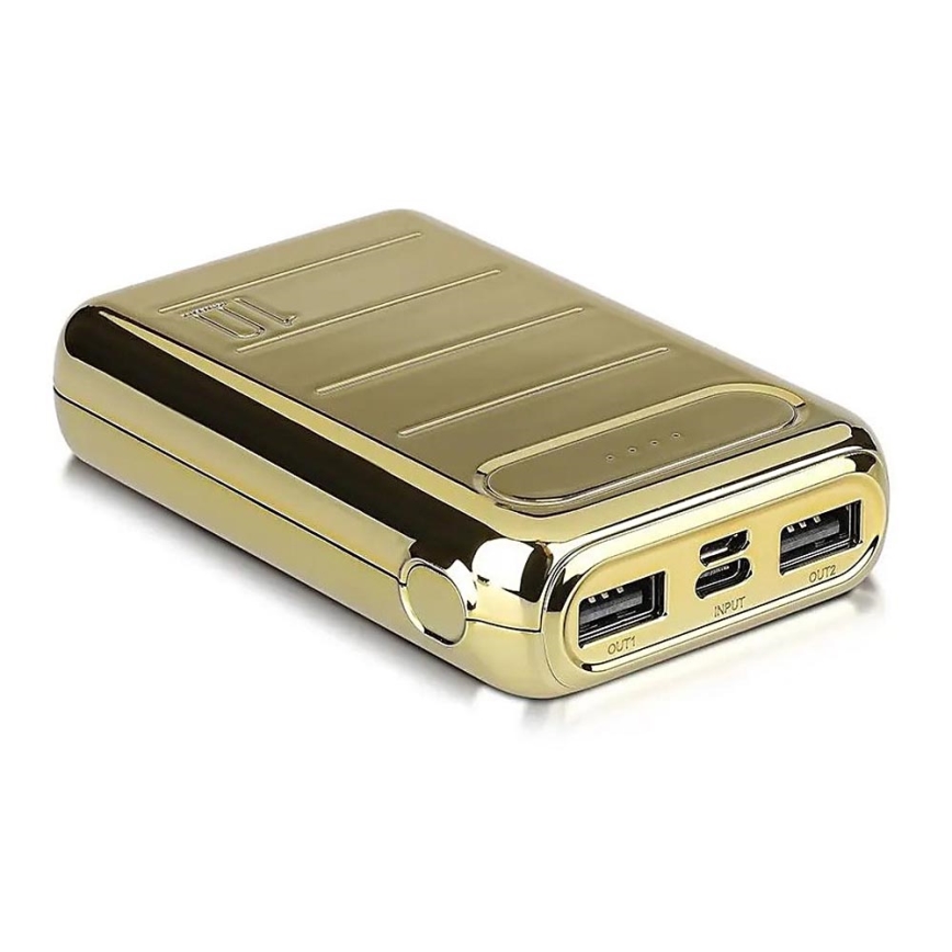 Powerbank 10000mAh/5V gold | Beleuchtung.de