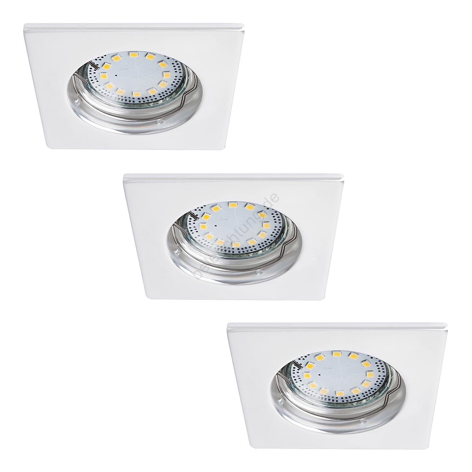 Rabalux 1052 - SET 3x LED-Einbauleuchte LITE 1xGU10-LED/3W/230V IP44 ...