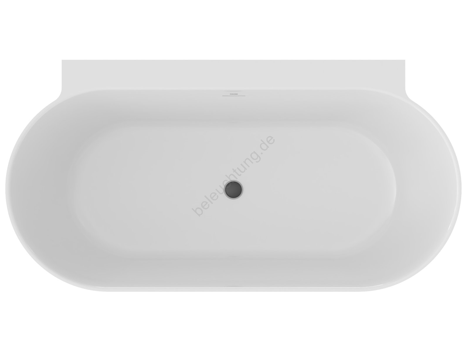 Ravak CC71700000 - Badewanne FREEDOM 170x87 cm Acryl/schwarz ...