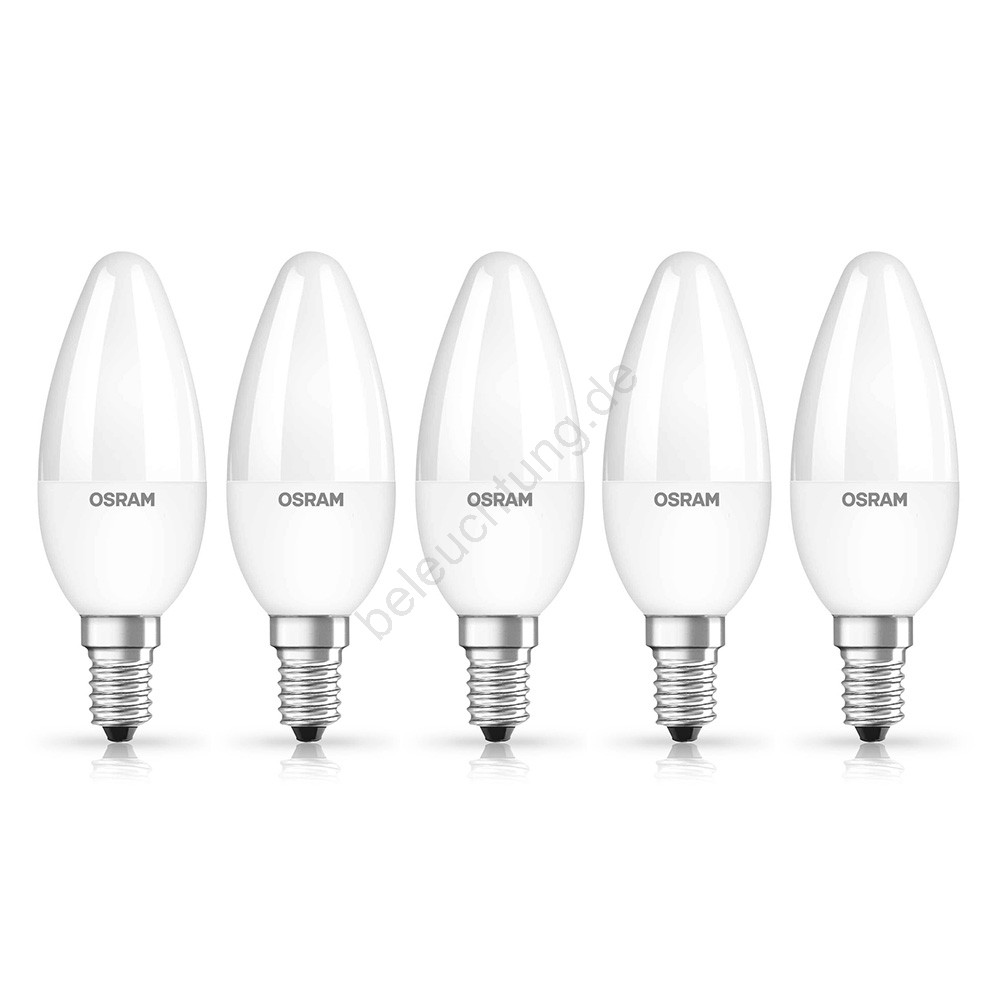 SET 5x LED Glühbirne B40 E14/5,7W/230V 4000K - Osram | Beleuchtung.de