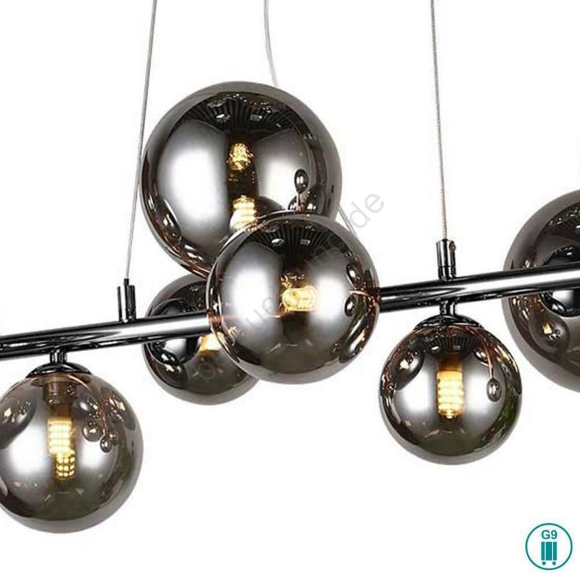 Wofi 6014.10.24.9000 - LED-Hängeleuchte an Schnur VILLA 10xG9/3W/230V ...