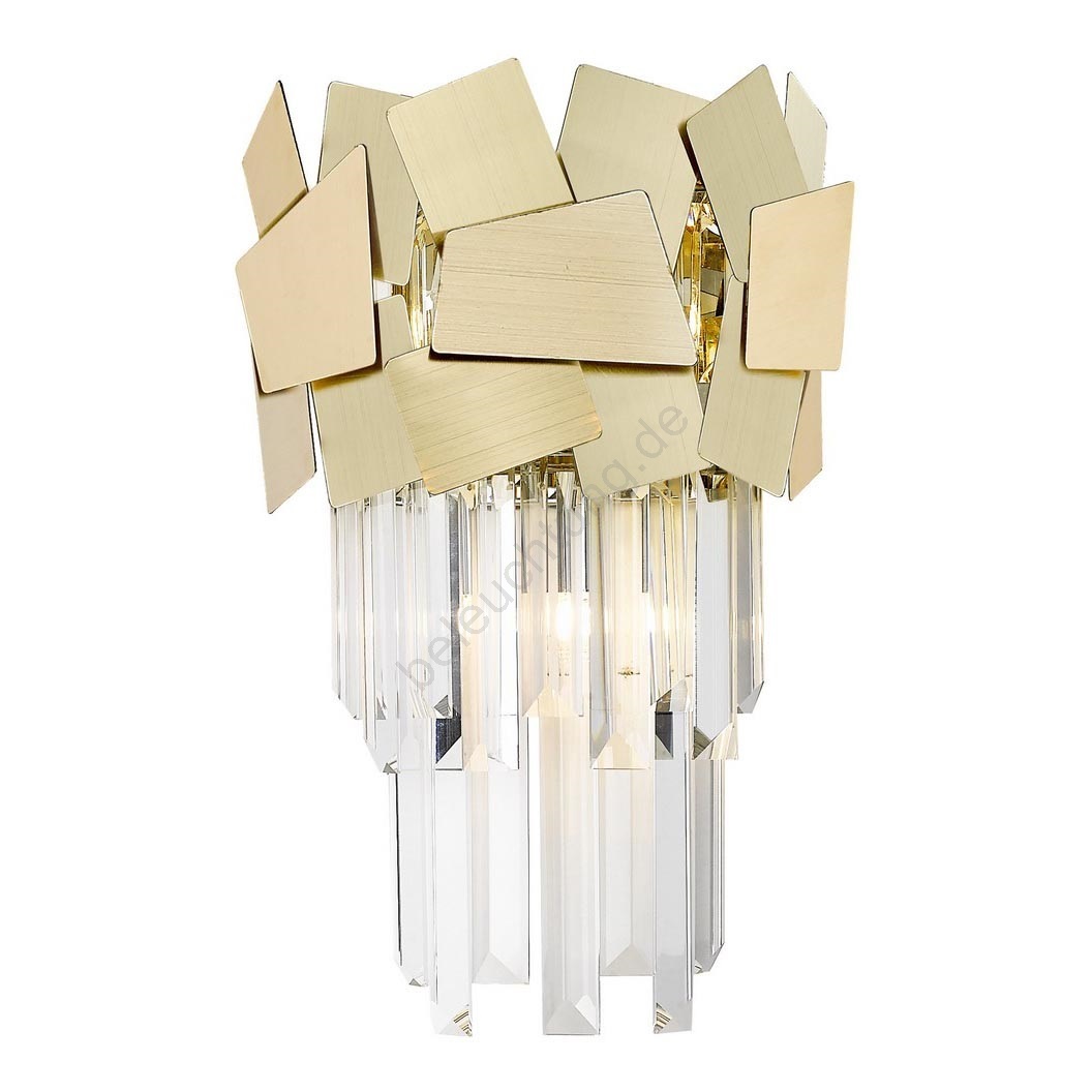 Zuma Line W0506-02A-B5E3 - Kristallwandleuchte QUASAR 2xG9/42W/230V ...